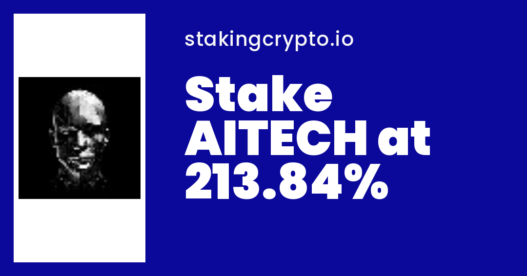 Solidus Ai Tech (AITECH) Staking at 213.84% - StakingCrypto.io